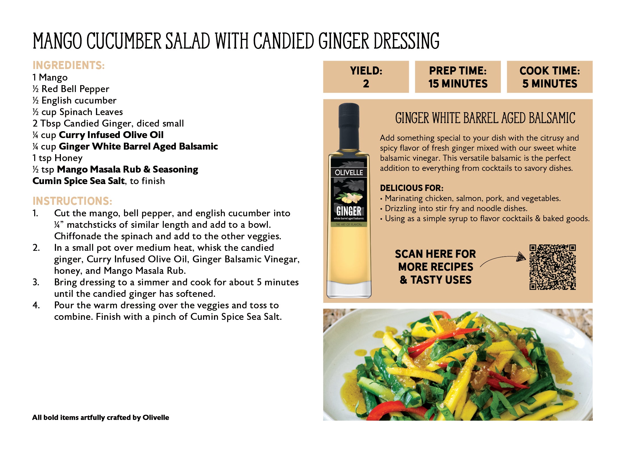 Ginger Barrel Aged Balsamic | 10 Liter Bulk Wholesale