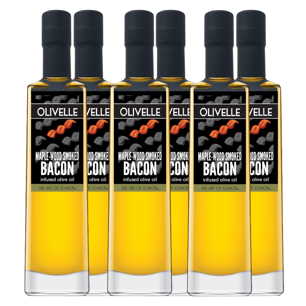 Bottled 250ml Maple Wood Smoked Bacon Infused Olive Oil | Pre-Bottled ...