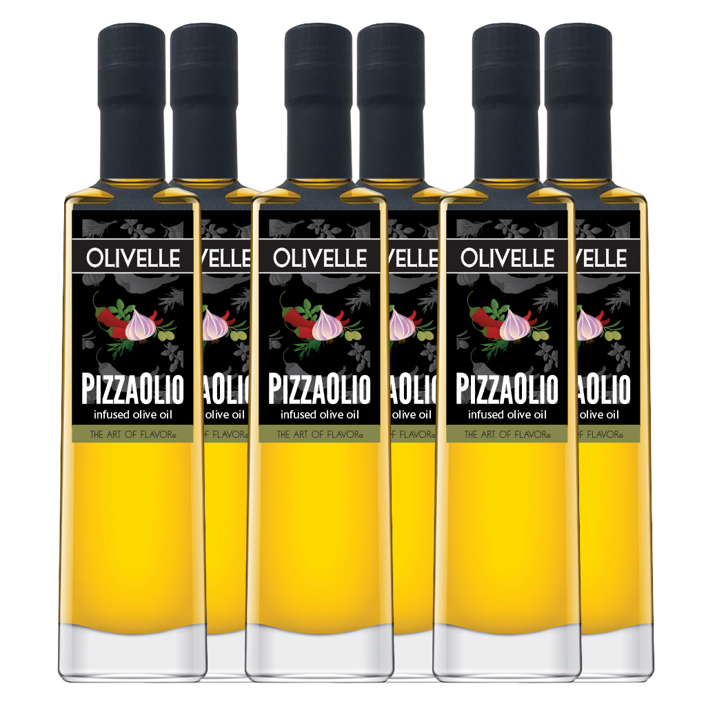 Bottled 250ml PizzaOlio Infused Olive Oil | Prebottled Wholesale